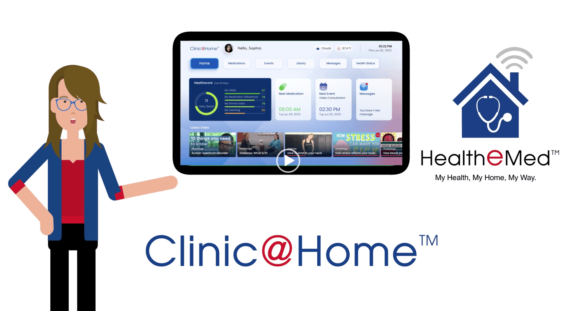 How Clinic@Home Helps Clients Stay More Independent - HealtheMed